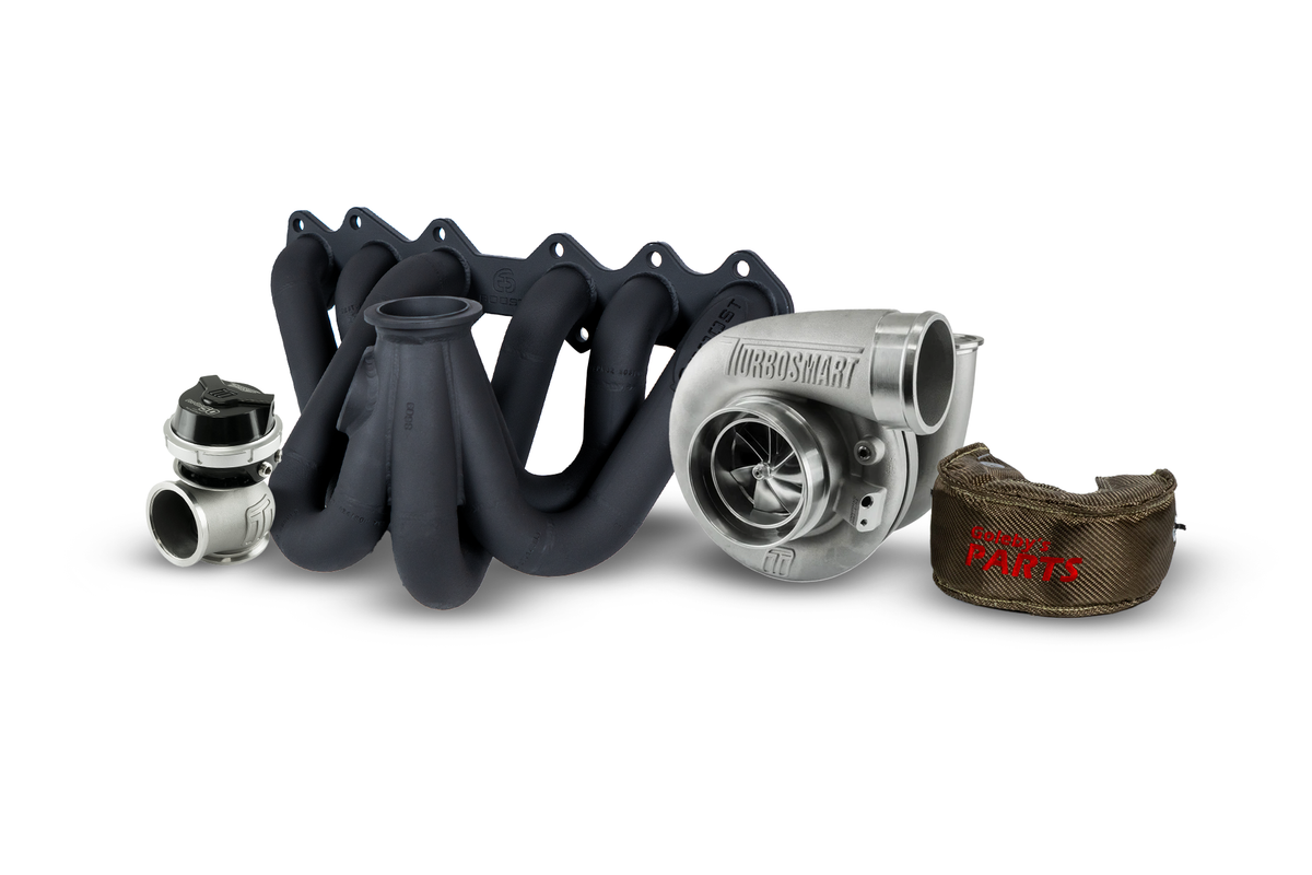 Toyota 2JZ-GE, Turbosmart 7880 Turbo Kit, 50mm Wastegate, 6Boost Manif ...