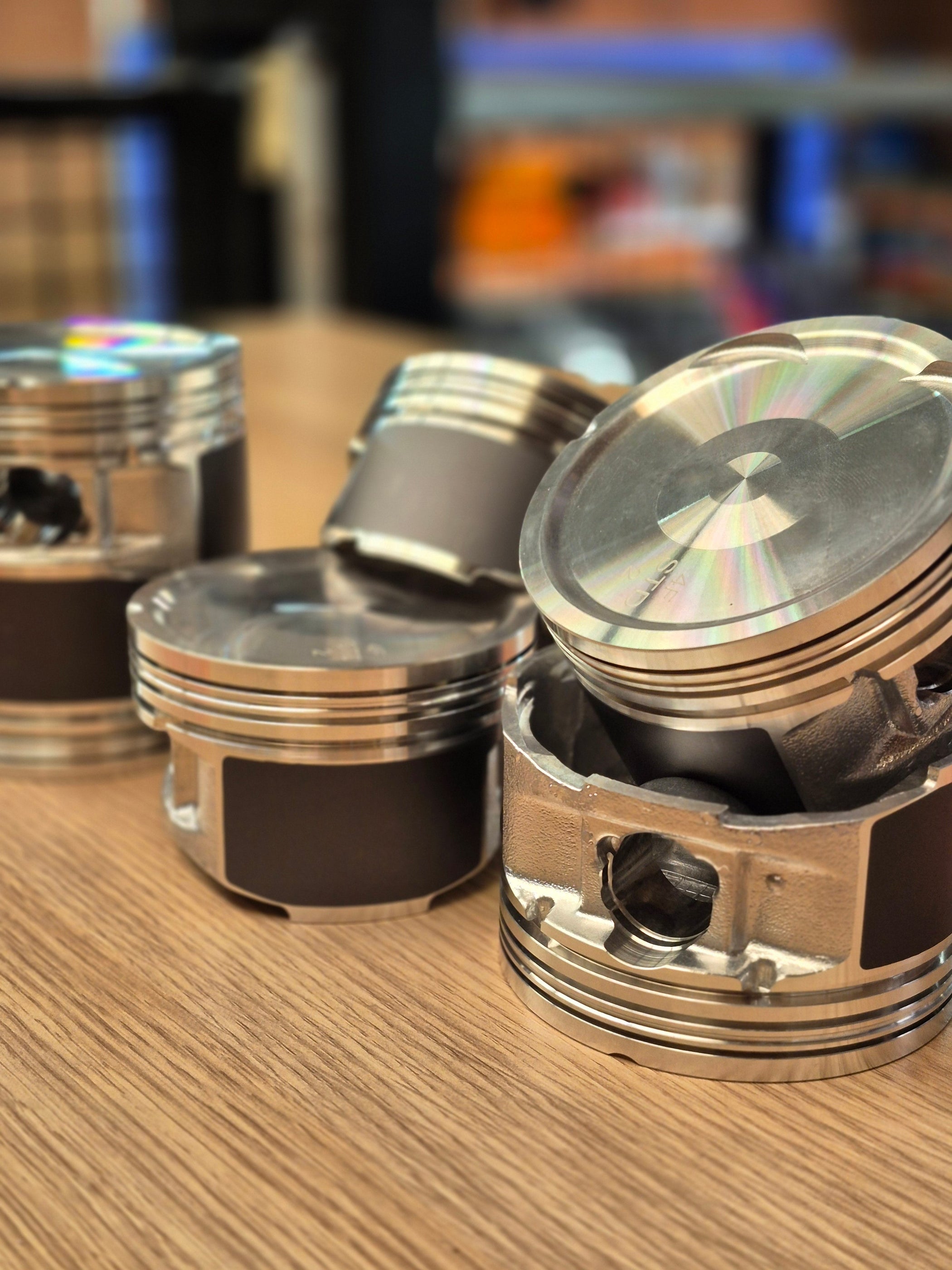 Atomic - Hypatec Cast Pistons – Ford Barra DOHC | 12cc Dish | Floating ...