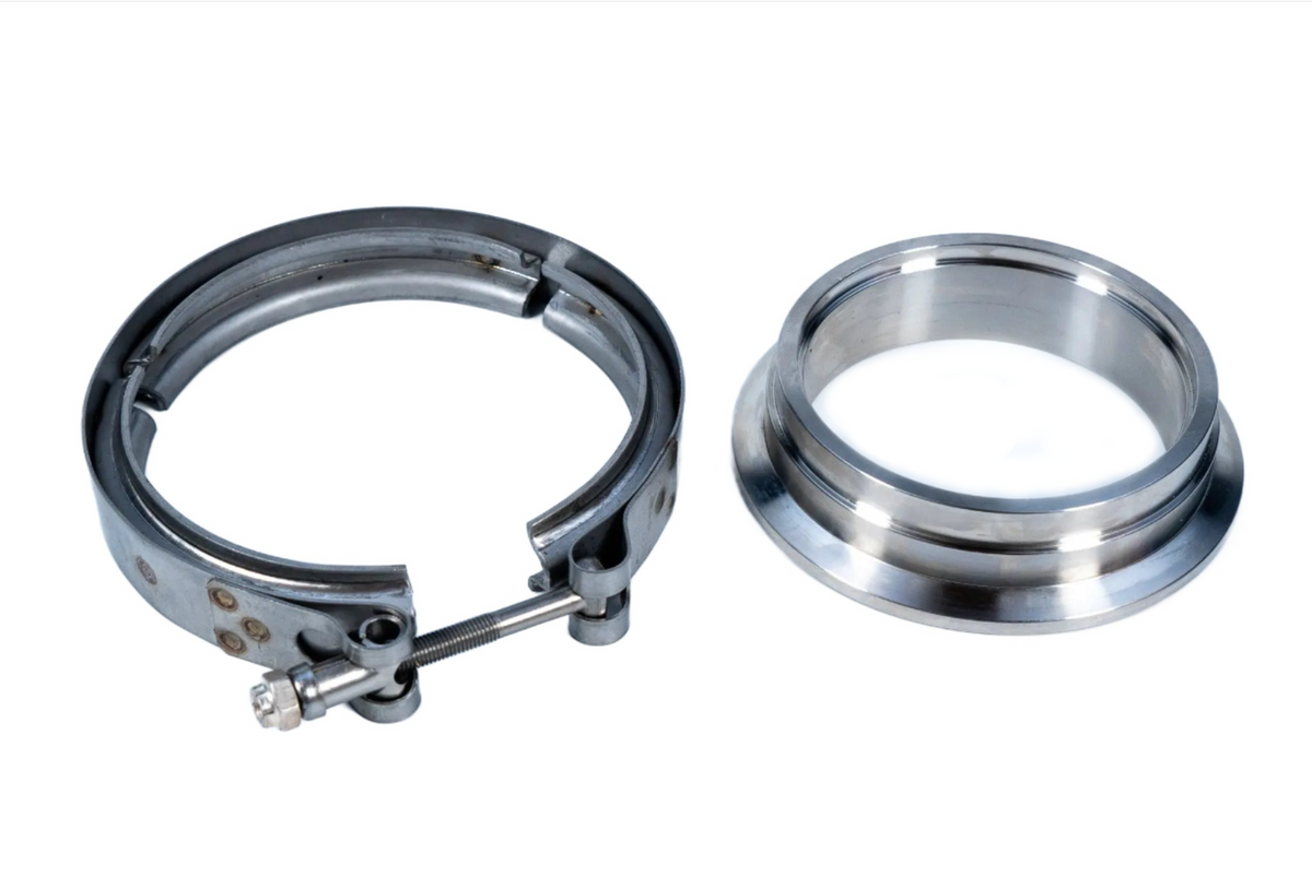 GRP Engineering Garrett Turbine Outlet/Dump Pipe V-Band Kit — Goleby's ...
