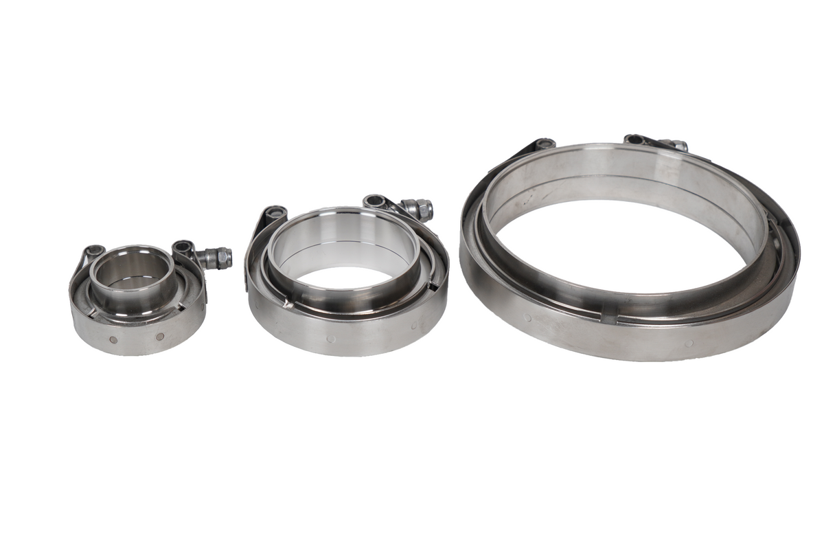 GRP Engineering Exhaust Stainless V-Band Kit — Goleby's Parts