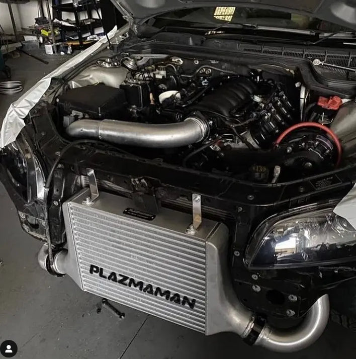 500x400x100mm 'LS Style' Commodore Pro Series Intercooler - 2000hp VE ...