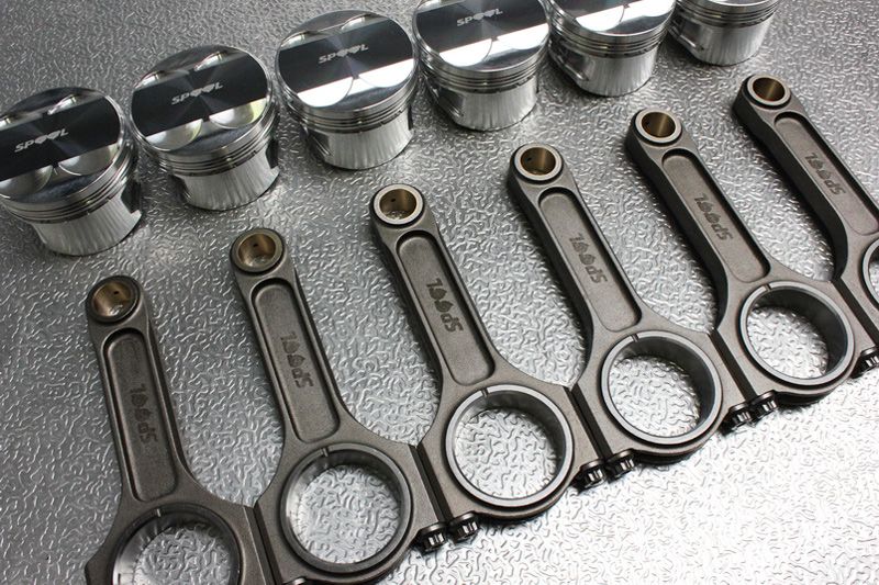 Spool - Toyota Spool 2JZ Drag Pro I Beams and CP Pistons — Goleby's Parts