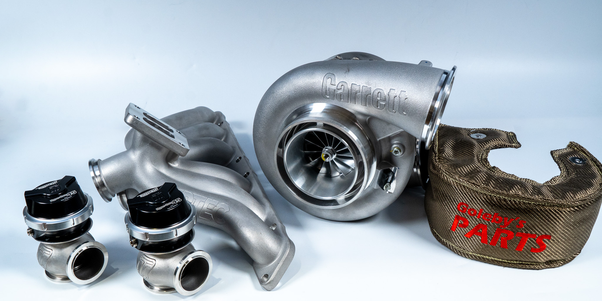 Toyota 2JZ-GTE Garrett G45 Turbo Kit, Artec, 2x Turbosmart 45mm Gen-V ...